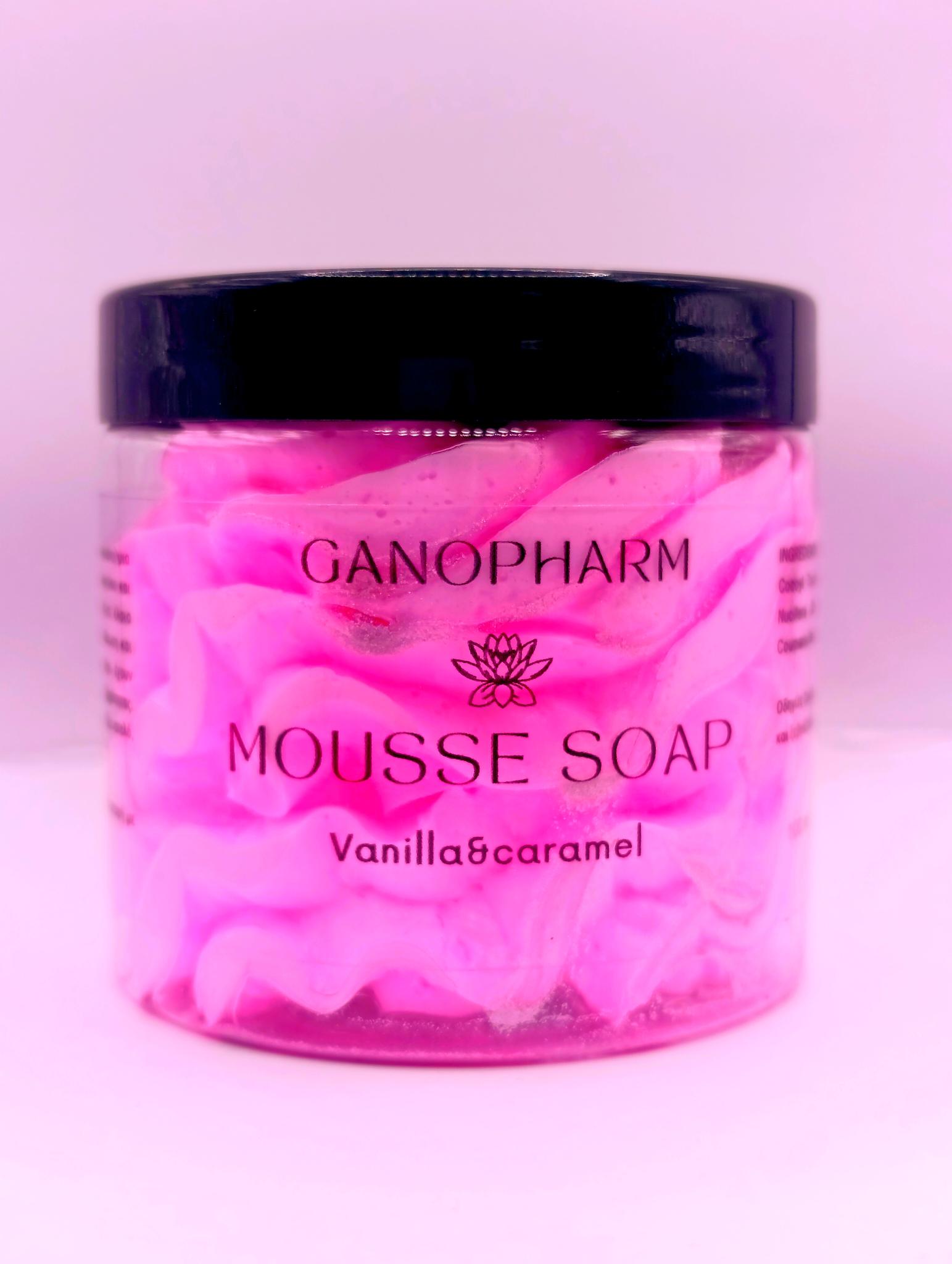 MOUSSE SOAP VANILLA CARAMEL – Ganopharm